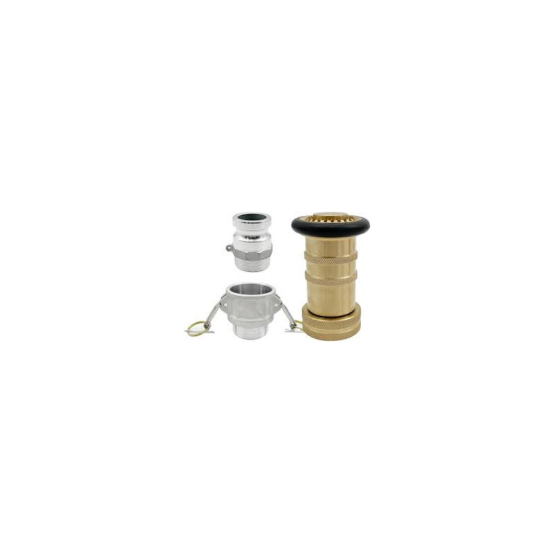 Fire Hose Nozzles, 1.5 diameter, coupling is made to American National ...